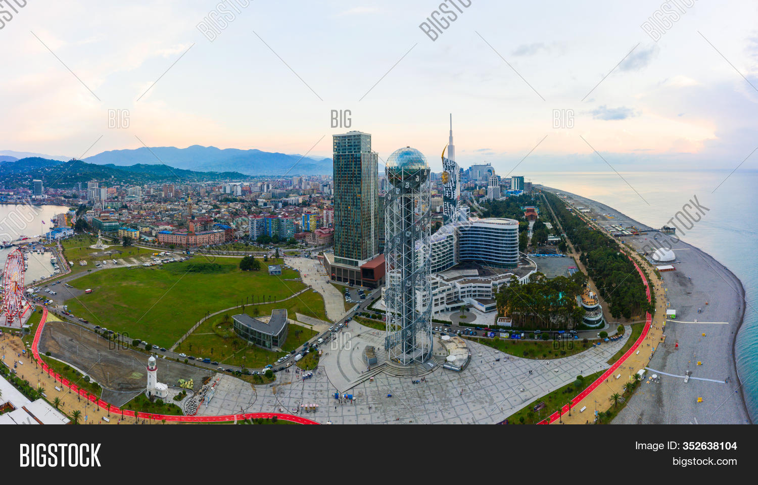 Panoramic View Batumi Image & Photo (Free Trial) | Bigstock