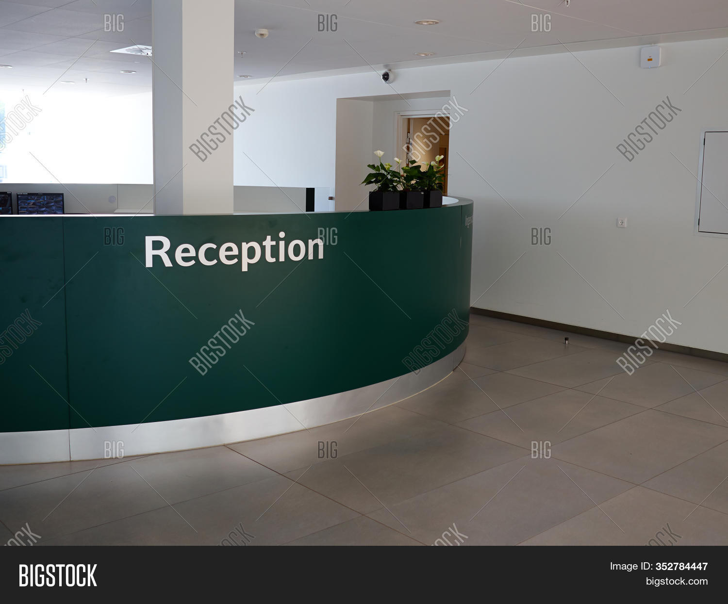 Reception Desk Entry Image & Photo (Free Trial) | Bigstock