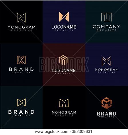 Monogram Images, Illustrations & Vectors (Free) - Bigstock