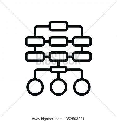 Black Line Icon Vector & Photo (Free Trial) | Bigstock
