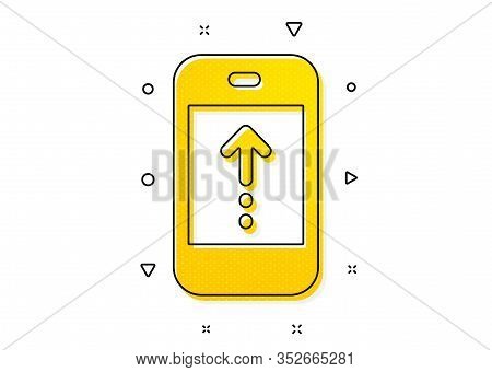 Scrolling Arrow Sign Vector & Photo (Free Trial) | Bigstock