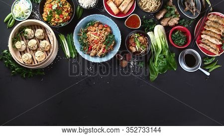 Assorted Chinese Food Image & Photo (Free Trial) | Bigstock