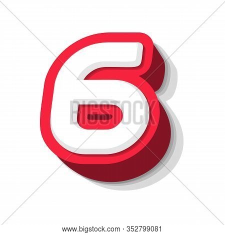 3d Bold Funny Number Vector & Photo (Free Trial) | Bigstock