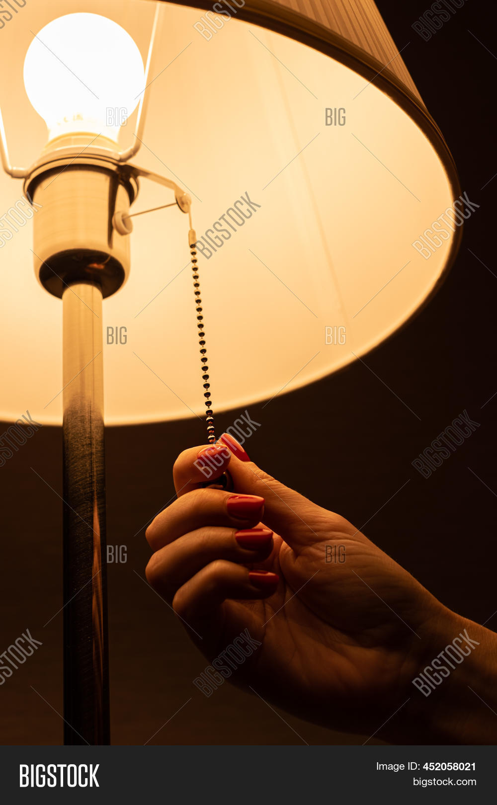 Woman Pulling Switch Image & Photo (Free Trial) | Bigstock