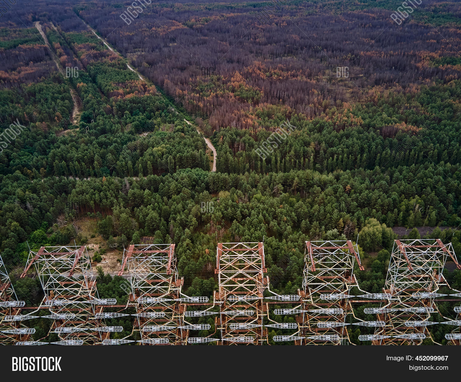 Aerial View Duga Radar Image & Photo (Free Trial) | Bigstock