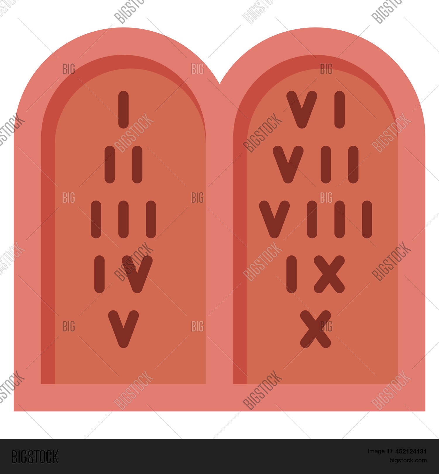 Ten Commandments Icon Vector & Photo (Free Trial) | Bigstock