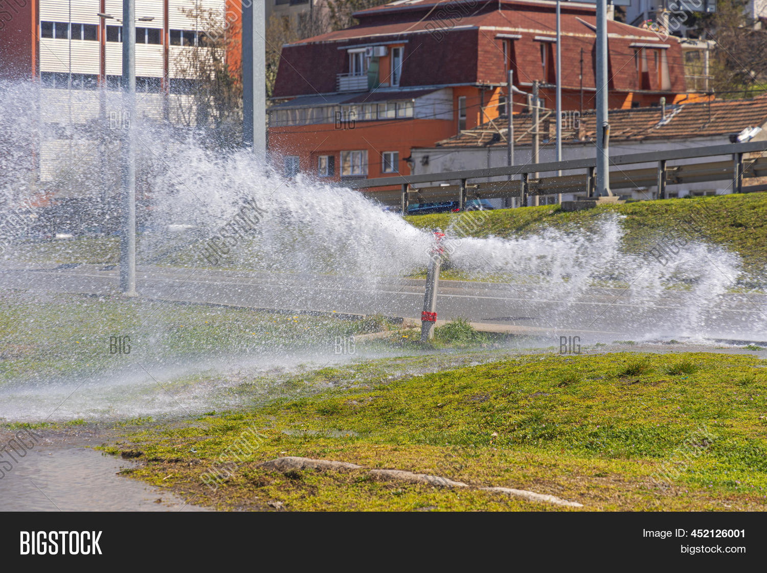 Broken Fire Hydrant Image & Photo (Free Trial) | Bigstock