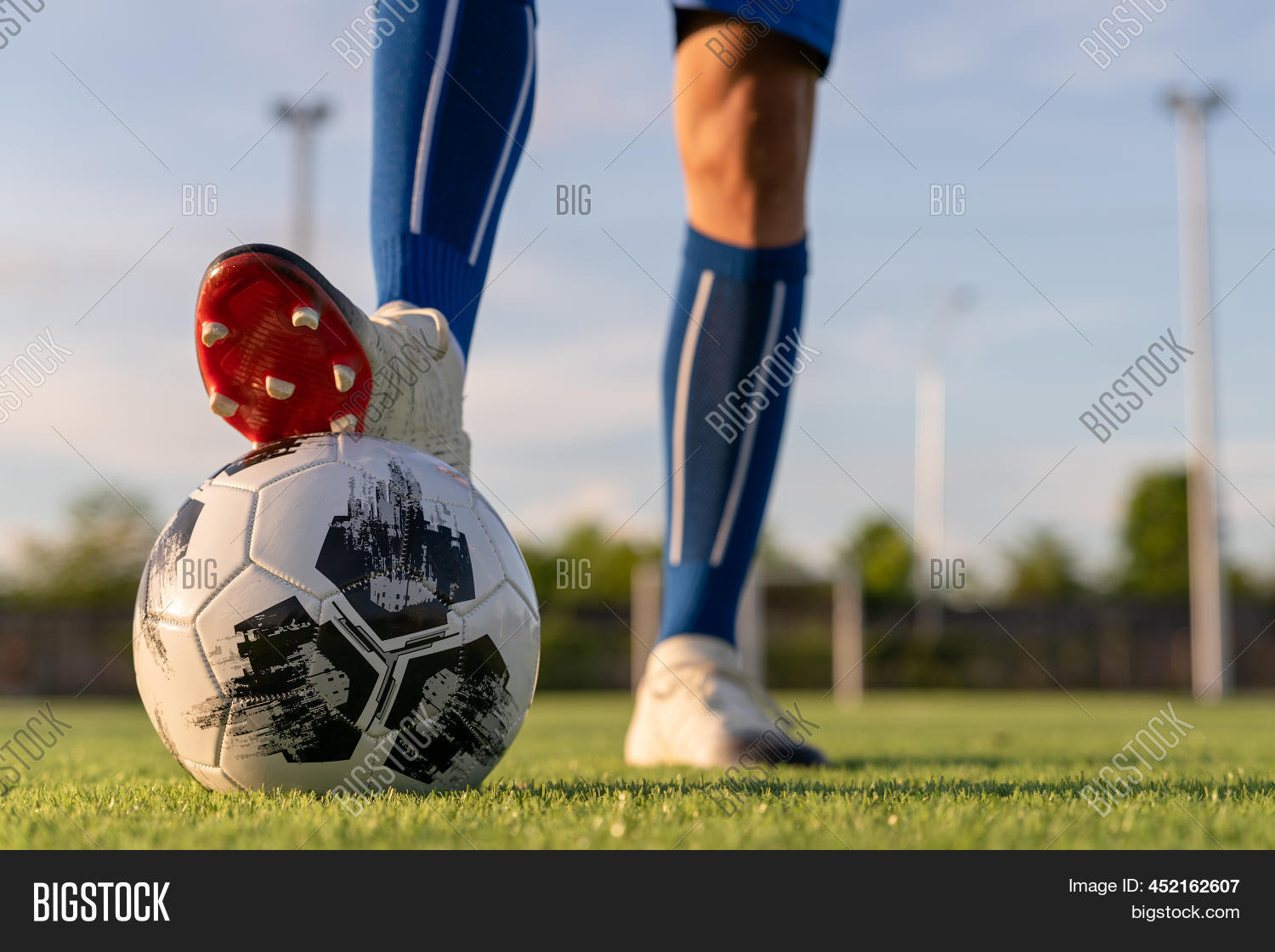 Athlete Standing Ball Image & Photo (Free Trial) | Bigstock