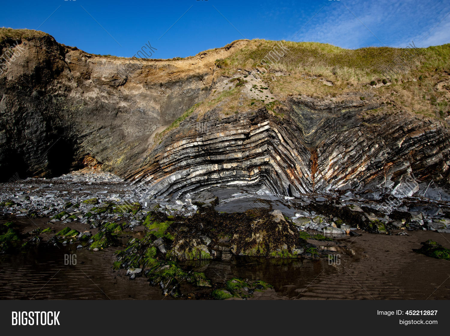 Layered Cliffs Texture Image & Photo (Free Trial) | Bigstock