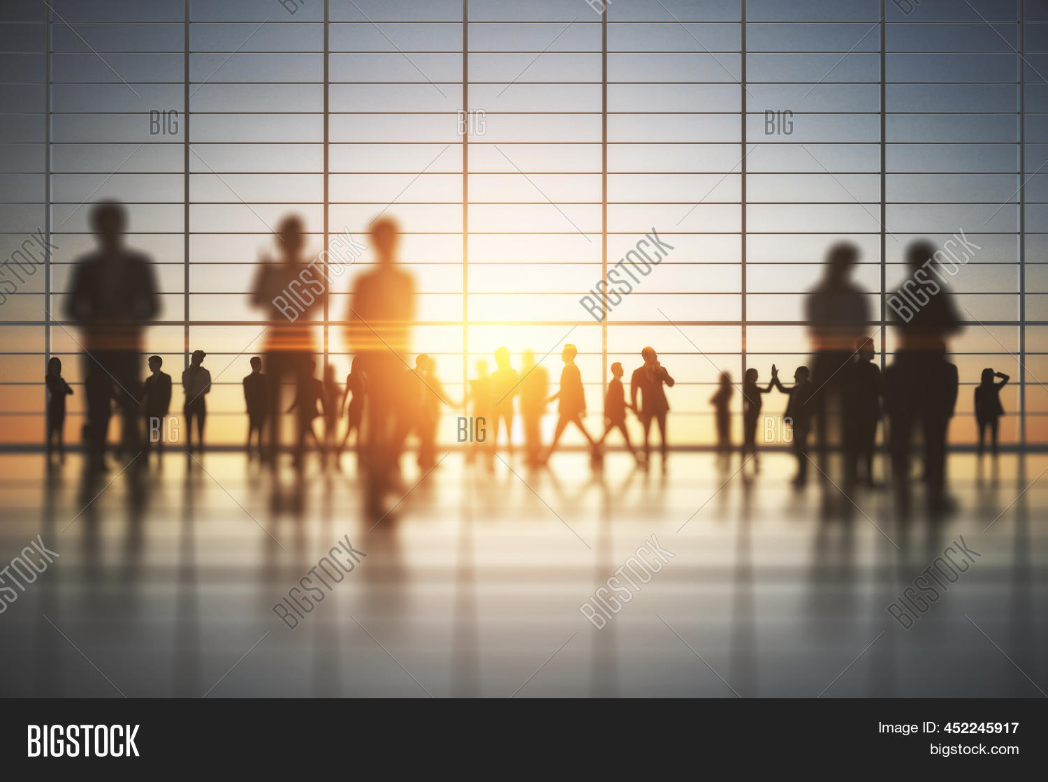 Backlit Crowd Image & Photo (Free Trial) | Bigstock