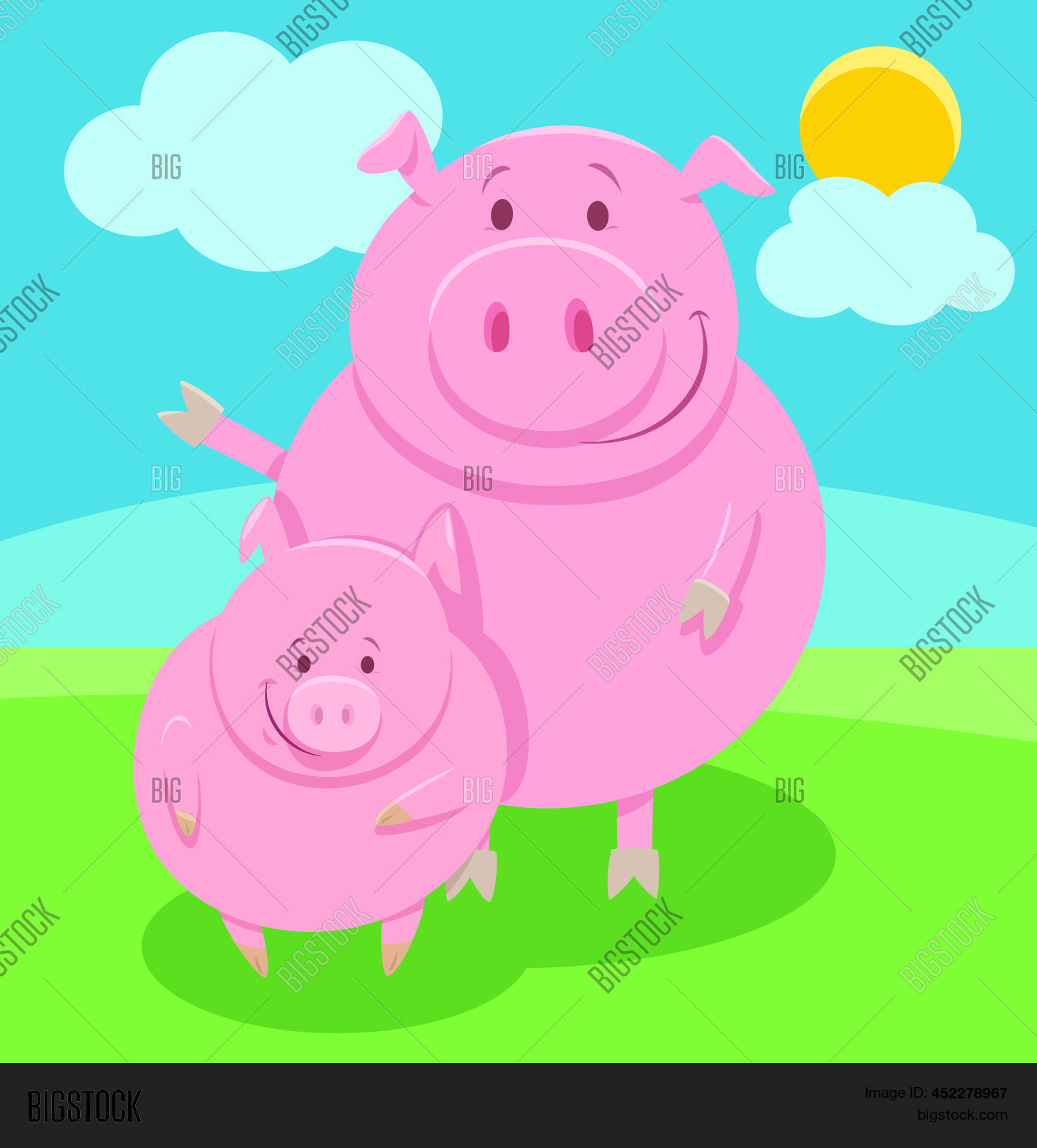 Cartoon Illustration Vector & Photo (Free Trial) | Bigstock