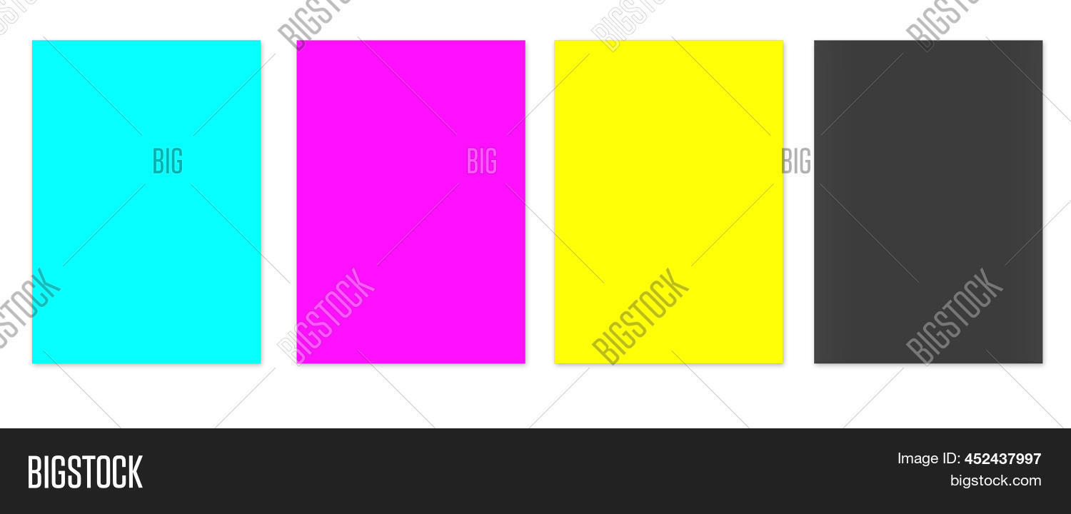 Four Cmyk Brochure Image & Photo (Free Trial) | Bigstock