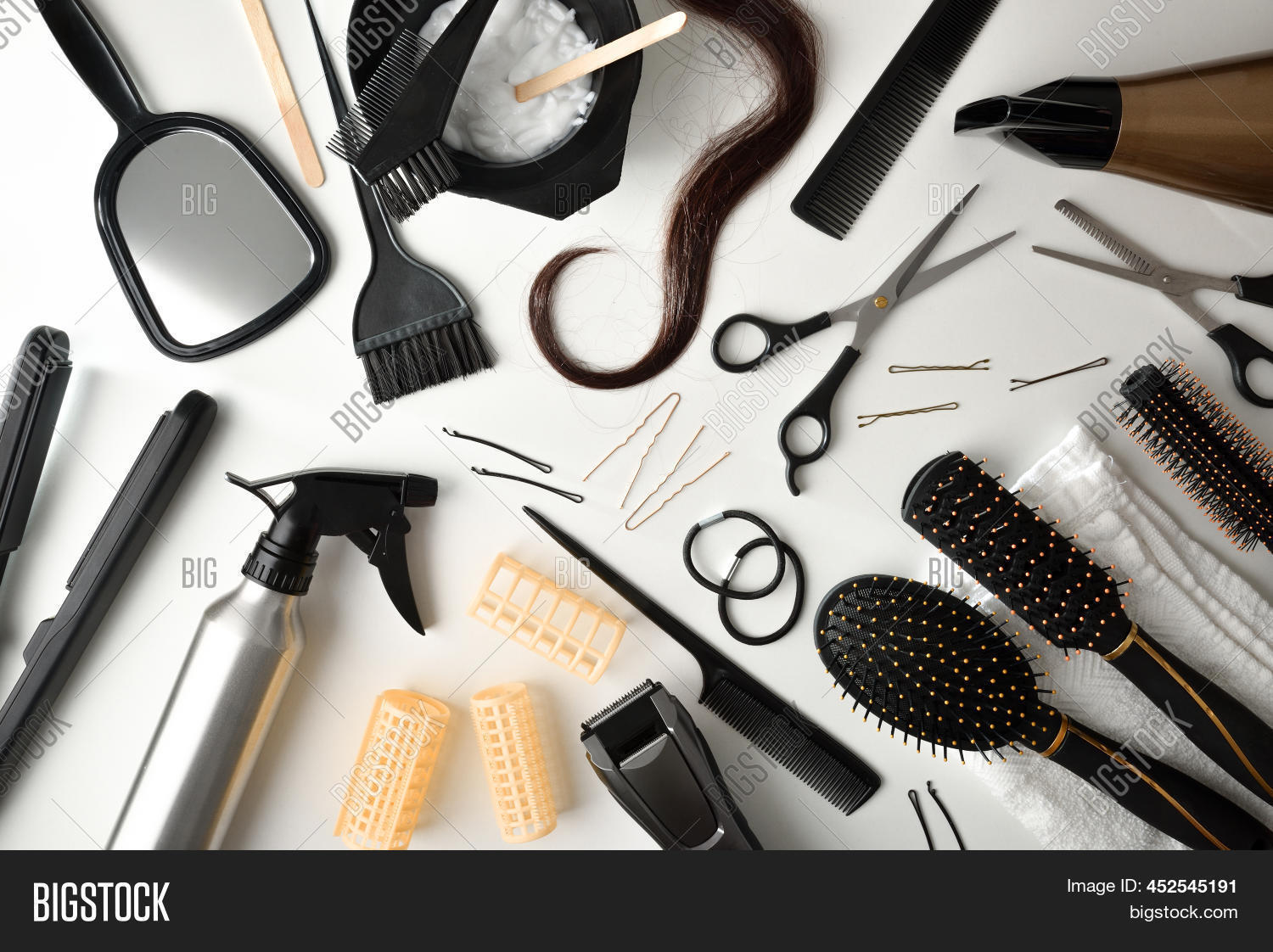 Set Tools Hair Cutting Image & Photo (Free Trial) | Bigstock
