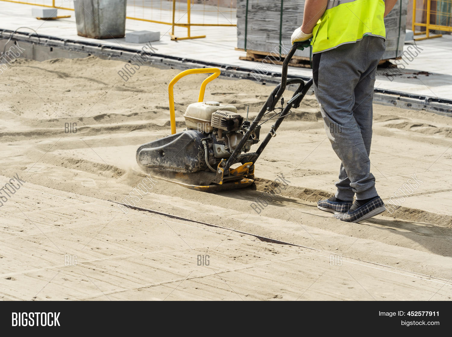 Construction Footpaths Image & Photo (Free Trial) | Bigstock