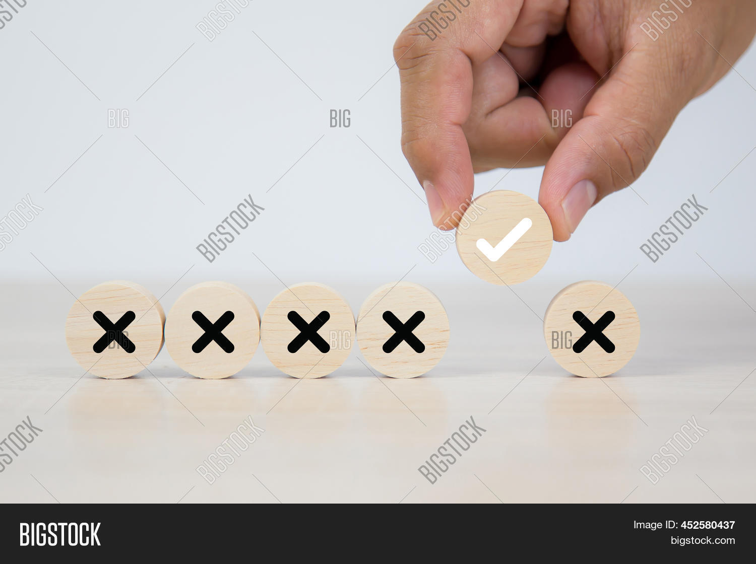 Hand Picked Check Mark Image & Photo (Free Trial) | Bigstock