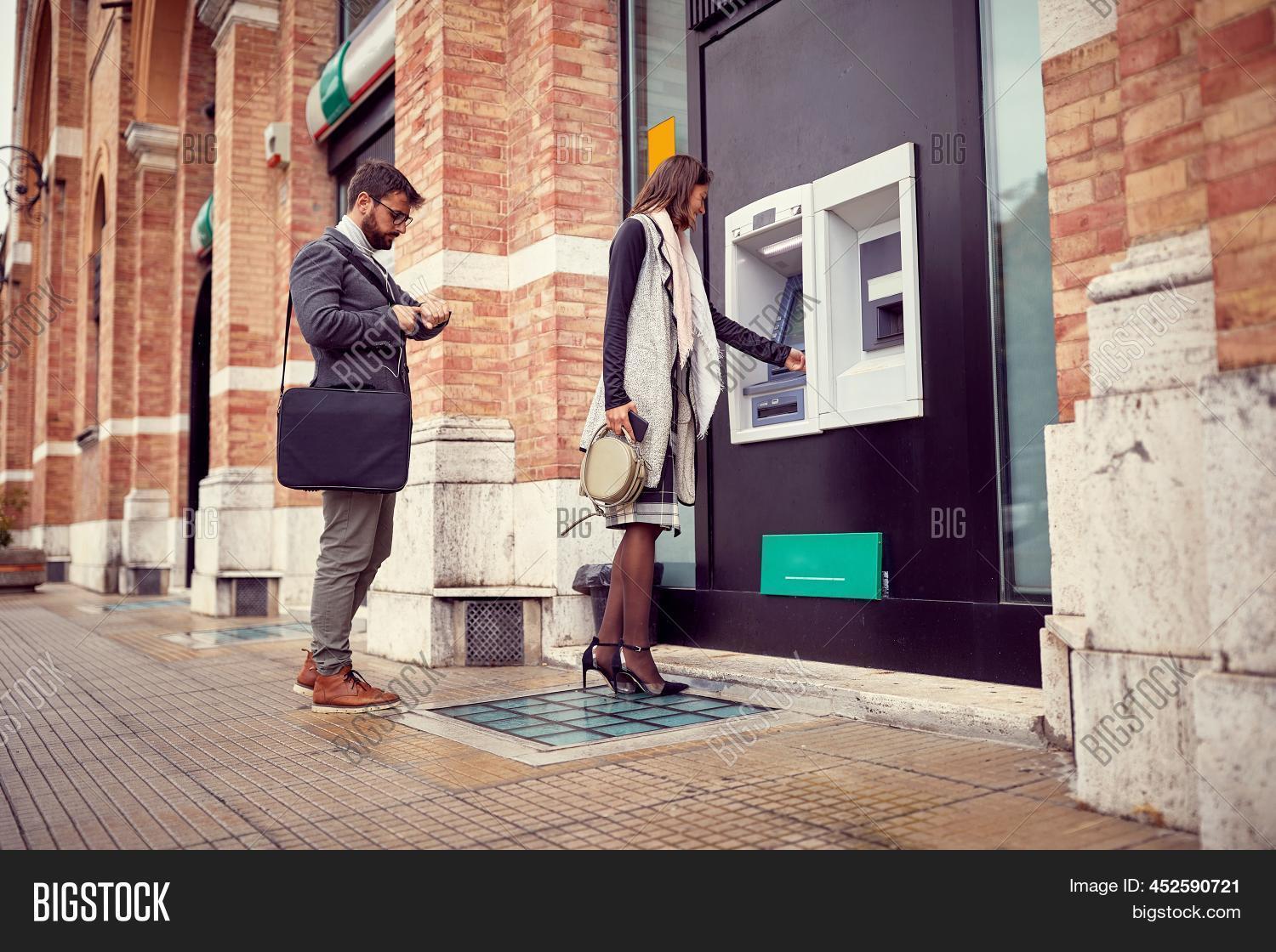 ATM Cash Withdrawal. Image & Photo (Free Trial) | Bigstock