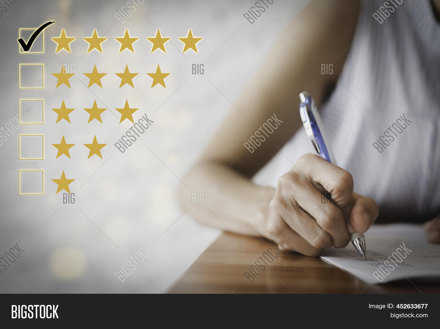 Female Hand Using Pen Image & Photo (Free Trial) | Bigstock
