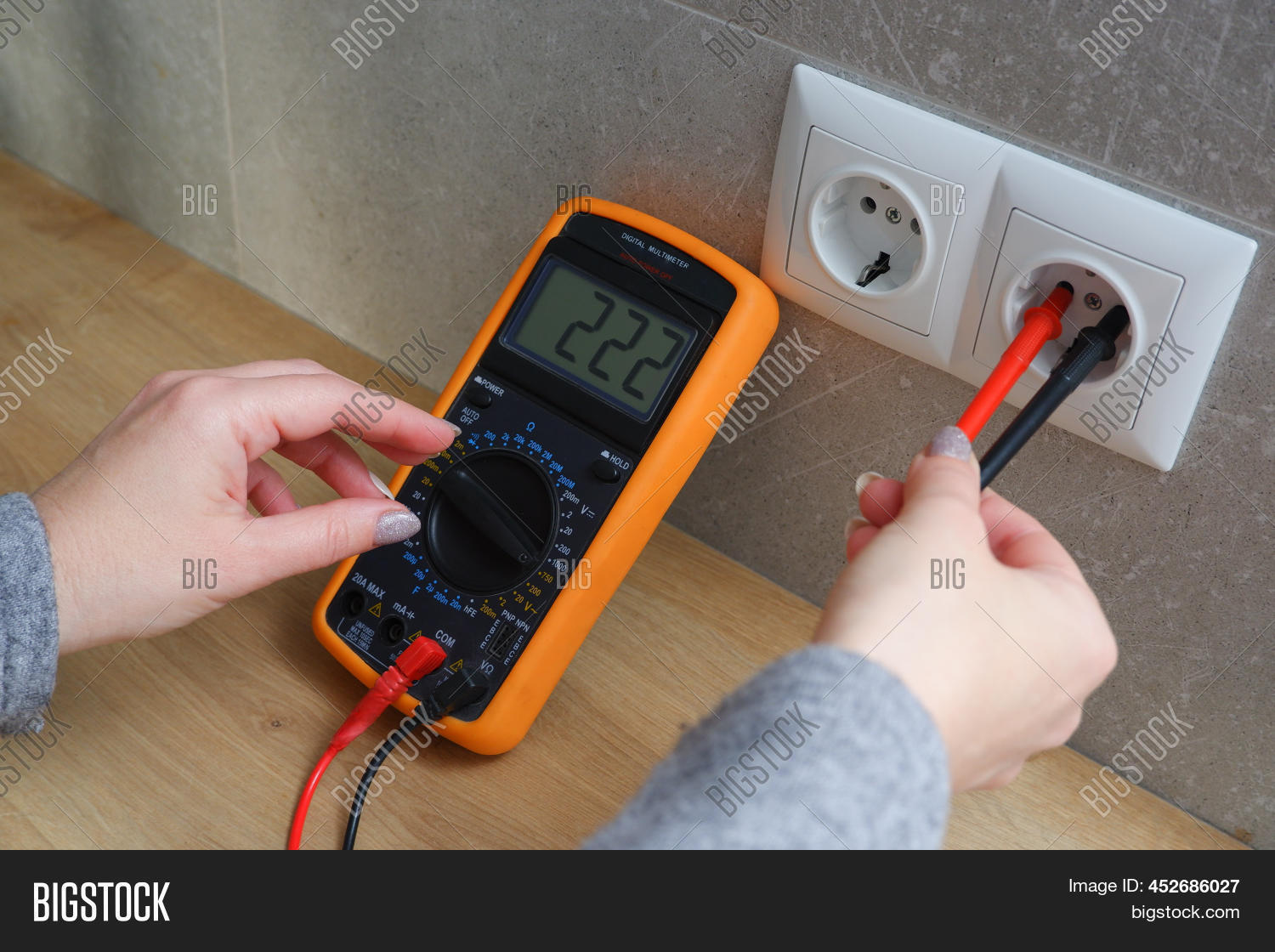 Woman Multimeter Check Image & Photo (Free Trial) | Bigstock