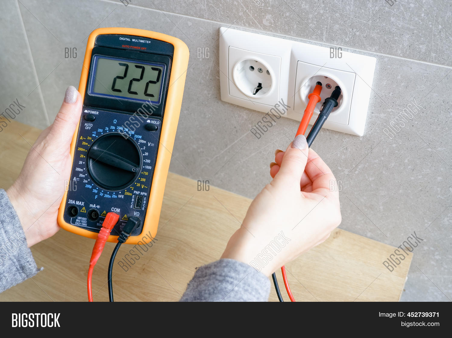 Woman Multimeter Check Image & Photo (Free Trial) | Bigstock