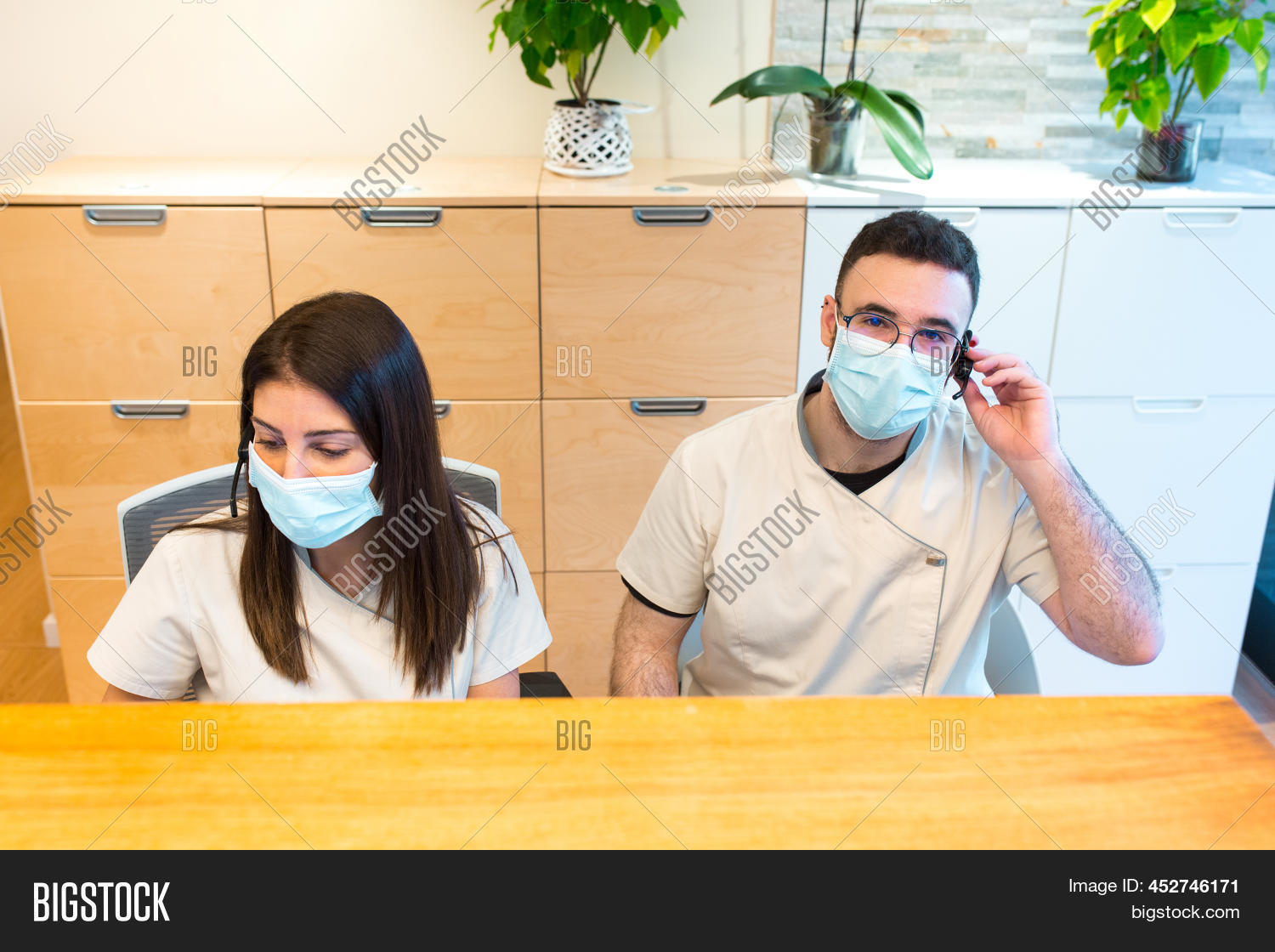 Two Receptionists Image & Photo (Free Trial) | Bigstock