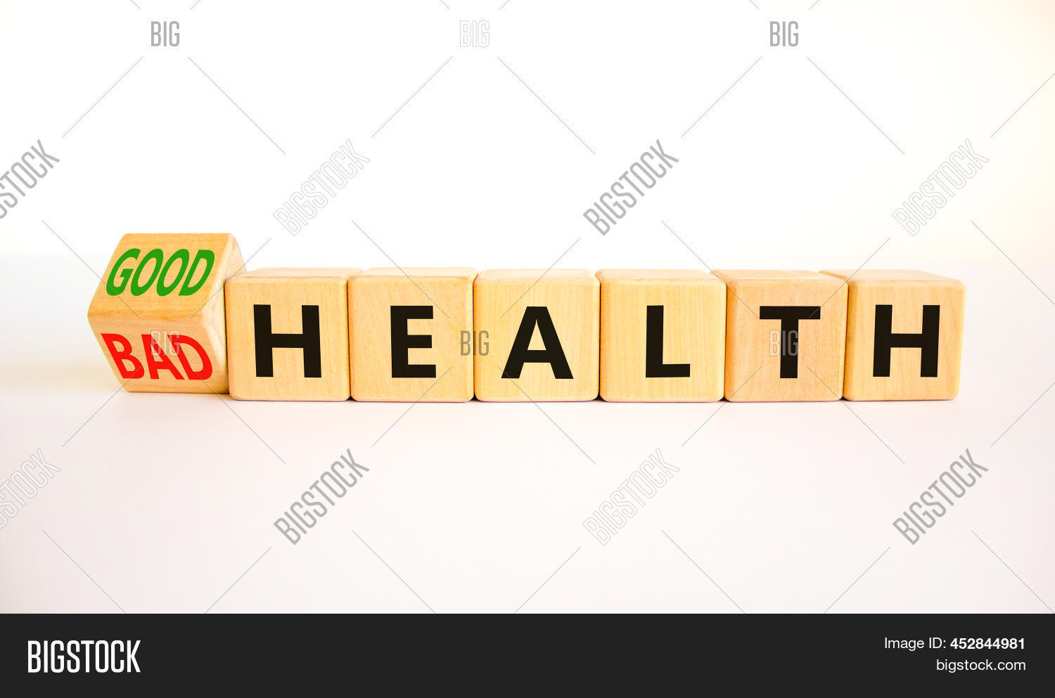 Good Bad Health Symbol Image & Photo (Free Trial) | Bigstock