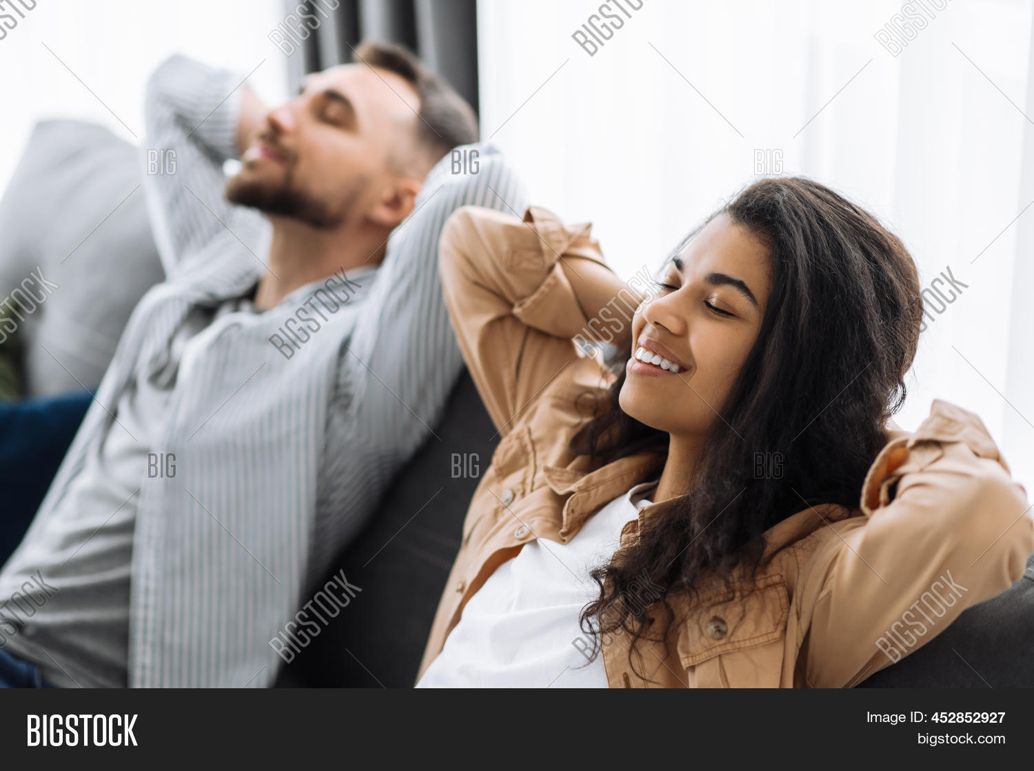 Relaxed Happy Couple Image & Photo (Free Trial) | Bigstock