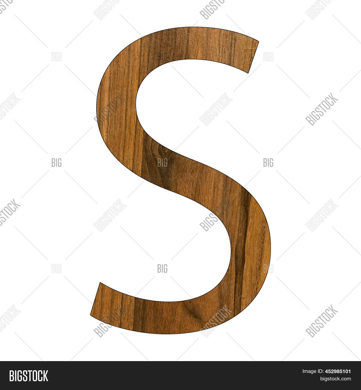 Uppercase Letter S - Image & Photo (Free Trial) | Bigstock