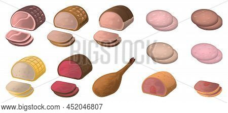 Various Types Ham. Vector & Photo (Free Trial) | Bigstock