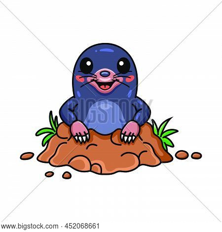 Cute Little Mole Vector & Photo (Free Trial) | Bigstock