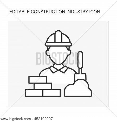 Building Process Line Vector & Photo (Free Trial) | Bigstock