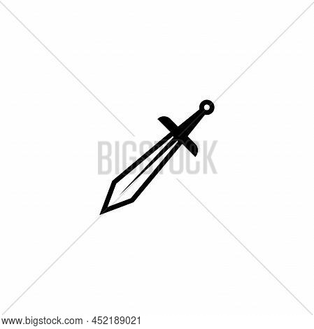 Simple Sword Icon Vector & Photo (Free Trial) | Bigstock