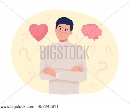 Difficult Choice 2d Vector & Photo (Free Trial) | Bigstock