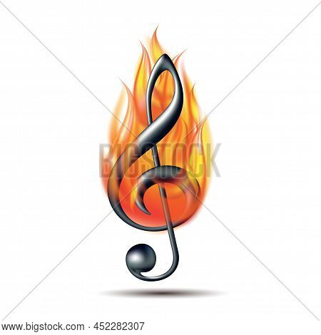 Treble Clef Vector & Photo (Free Trial) | Bigstock