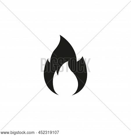 Fire Icon. Simple Vector & Photo (Free Trial) | Bigstock