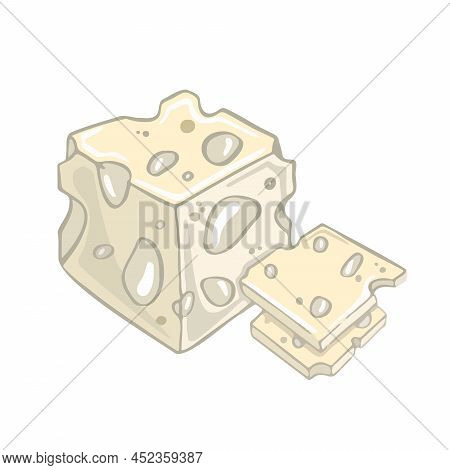 Curd Cheese Symbol, Vector & Photo (Free Trial) | Bigstock