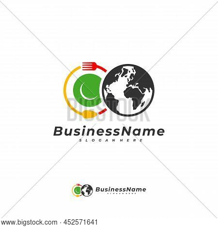 World Food Logo Vector & Photo (Free Trial) | Bigstock