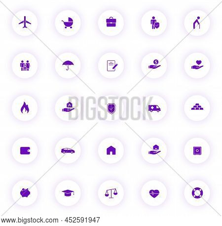Insurance Purple Vector & Photo (Free Trial) | Bigstock