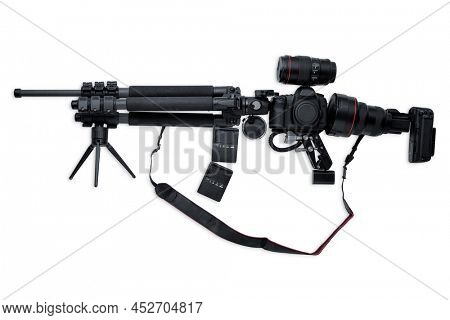 Sniper Rifle Shaped Image & Photo (Free Trial) | Bigstock