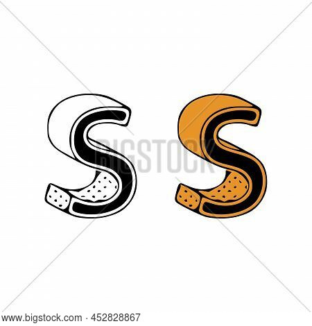 Isometric Letter S Vector & Photo (Free Trial) | Bigstock