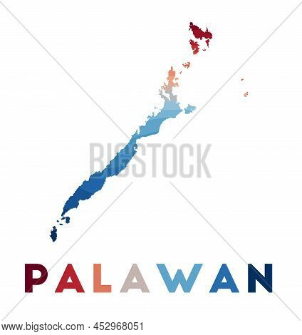 Palawan Map. Map Vector & Photo (Free Trial) | Bigstock