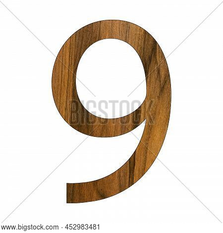 Number Nine Wood Image & Photo (Free Trial) | Bigstock