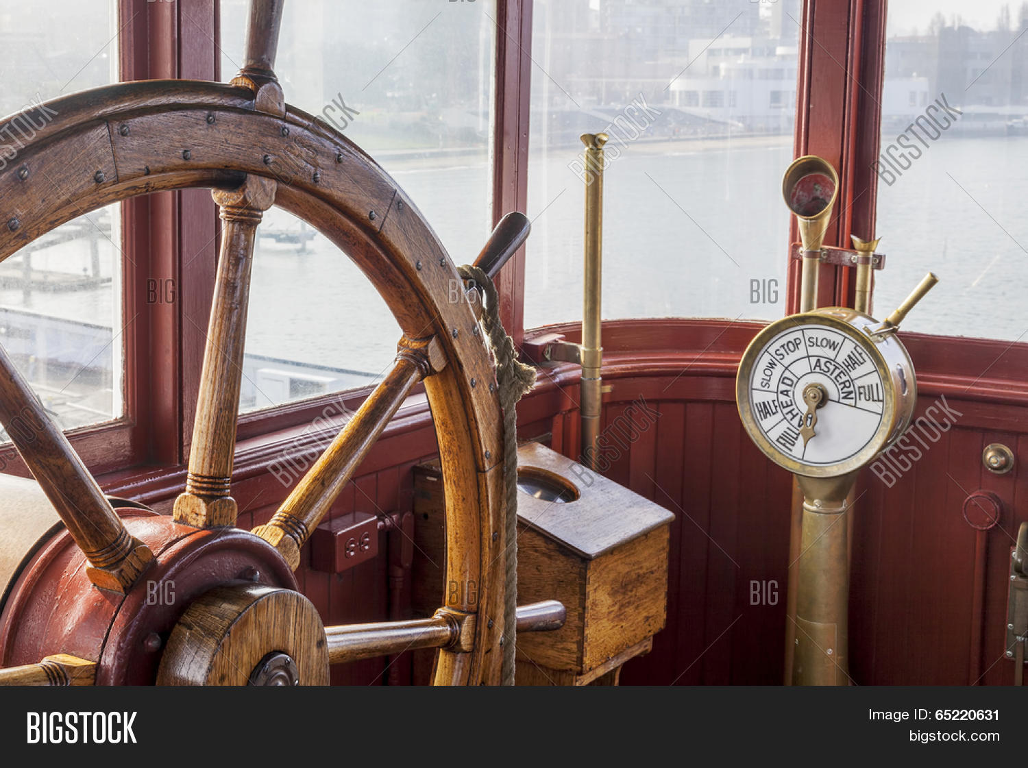 Vintage Ship Bridge Image & Photo (Free Trial) | Bigstock