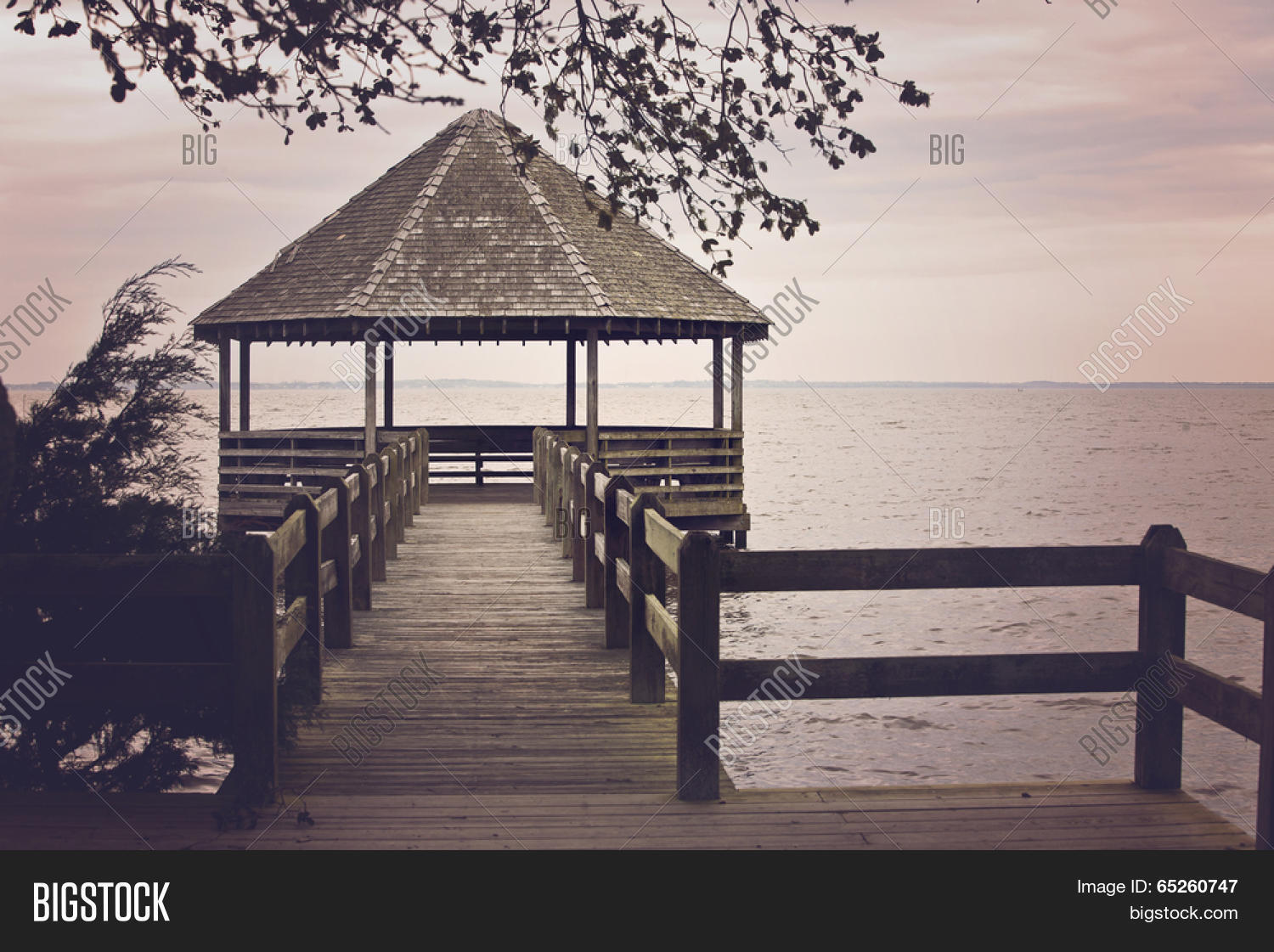 Soft, Hazy View Gazebo Image & Photo (Free Trial) | Bigstock