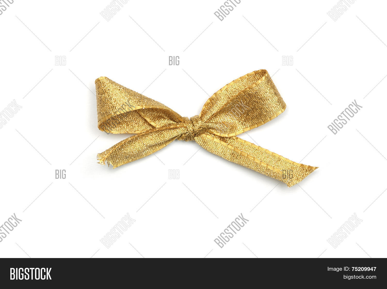 Golden Ribbon Tie Image & Photo (Free Trial) | Bigstock