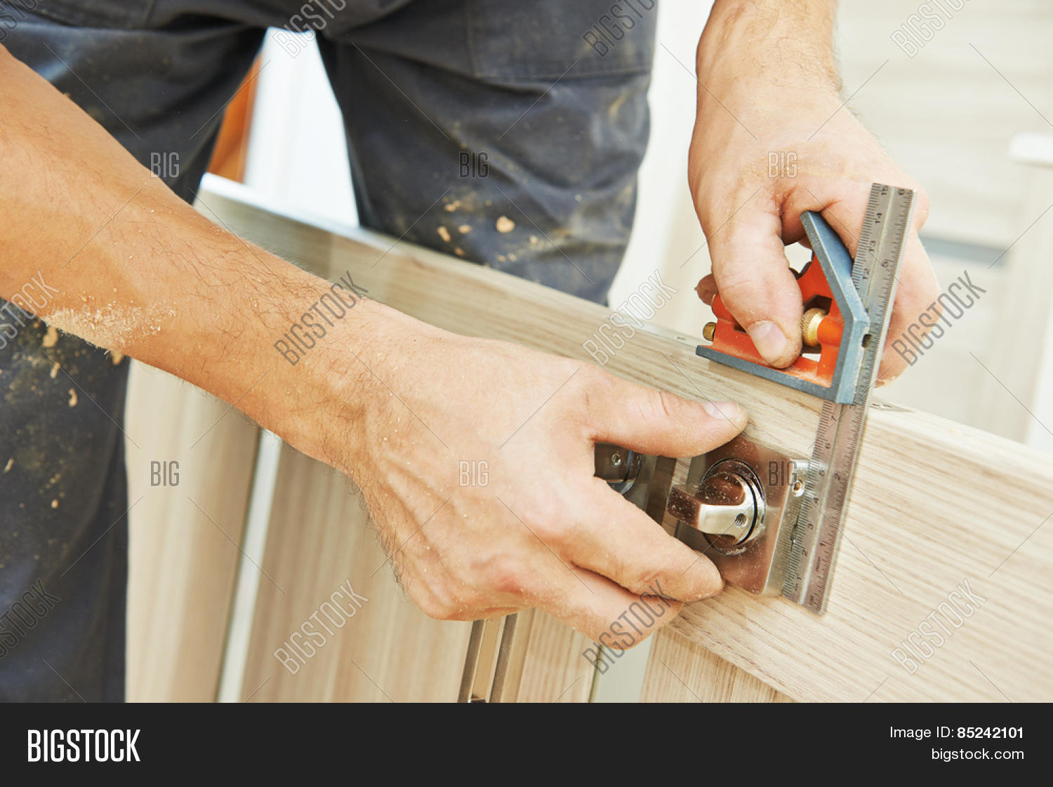 Close- Carpenter Hands Image & Photo (Free Trial) | Bigstock