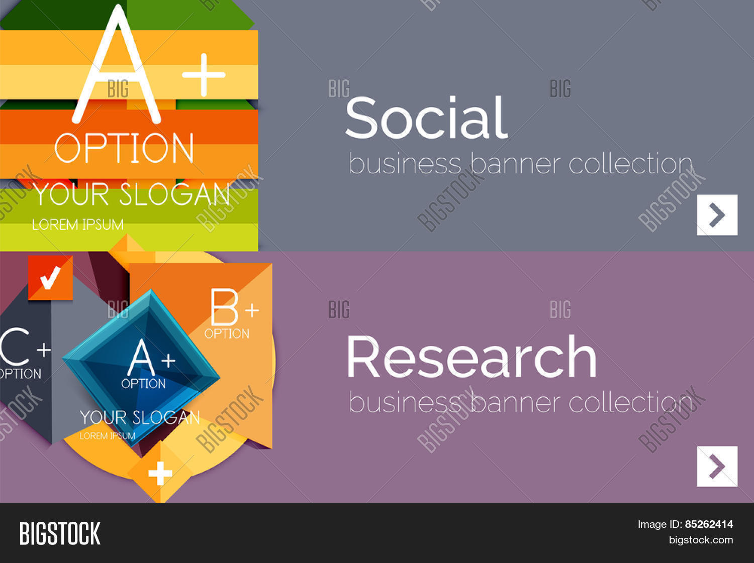 Flat Design Paper Vector & Photo (Free Trial) | Bigstock