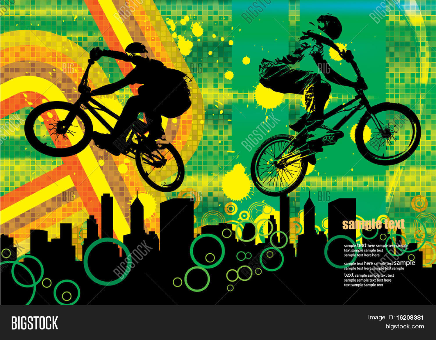 Vector BMX Cyclist Vector & Photo (Free Trial) | Bigstock