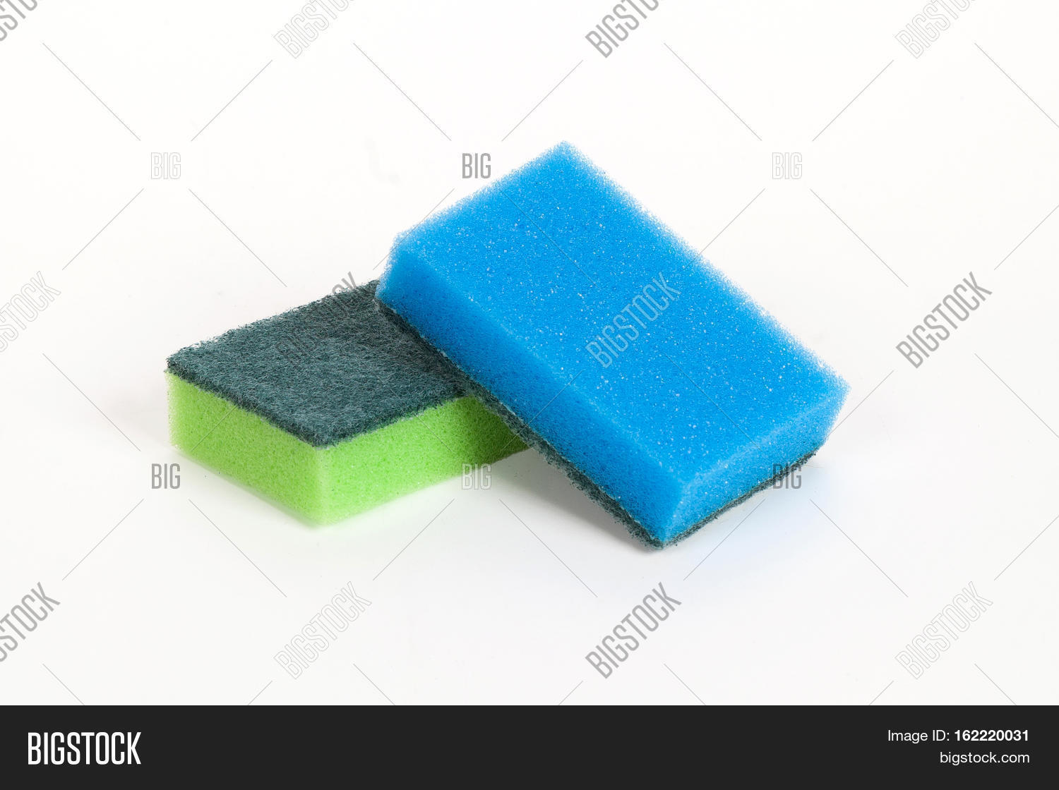 Two Scouring Sponges Image & Photo (Free Trial) | Bigstock