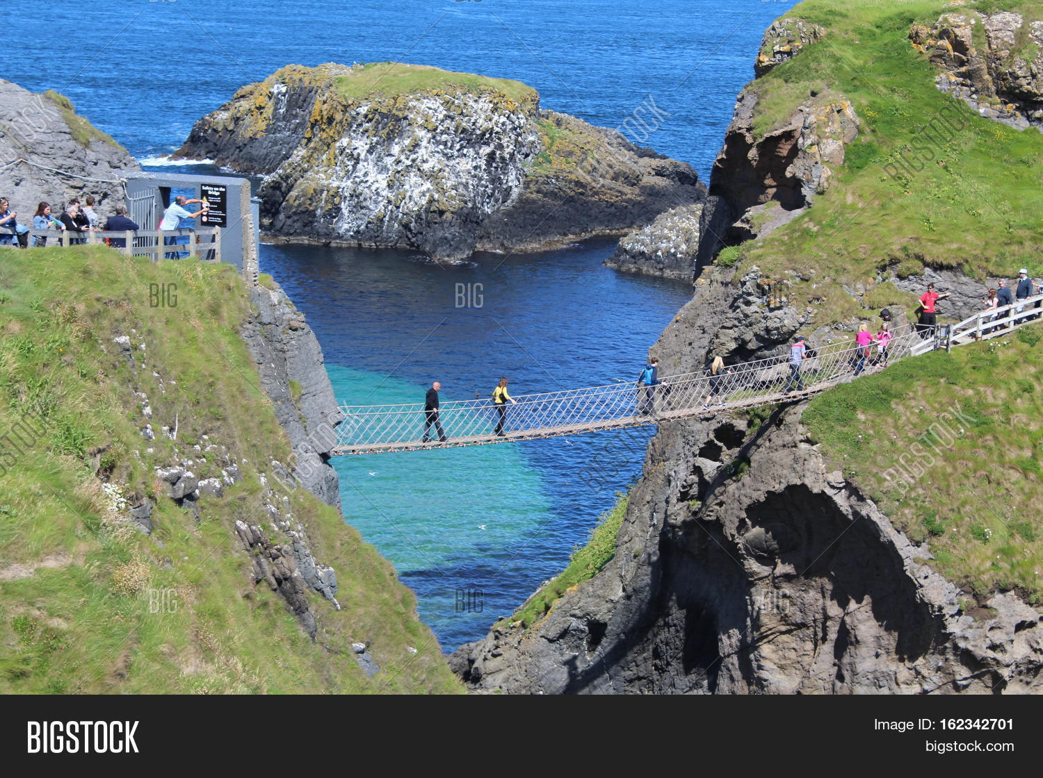 Rope Bridge Carrick-- Image & Photo (Free Trial) | Bigstock