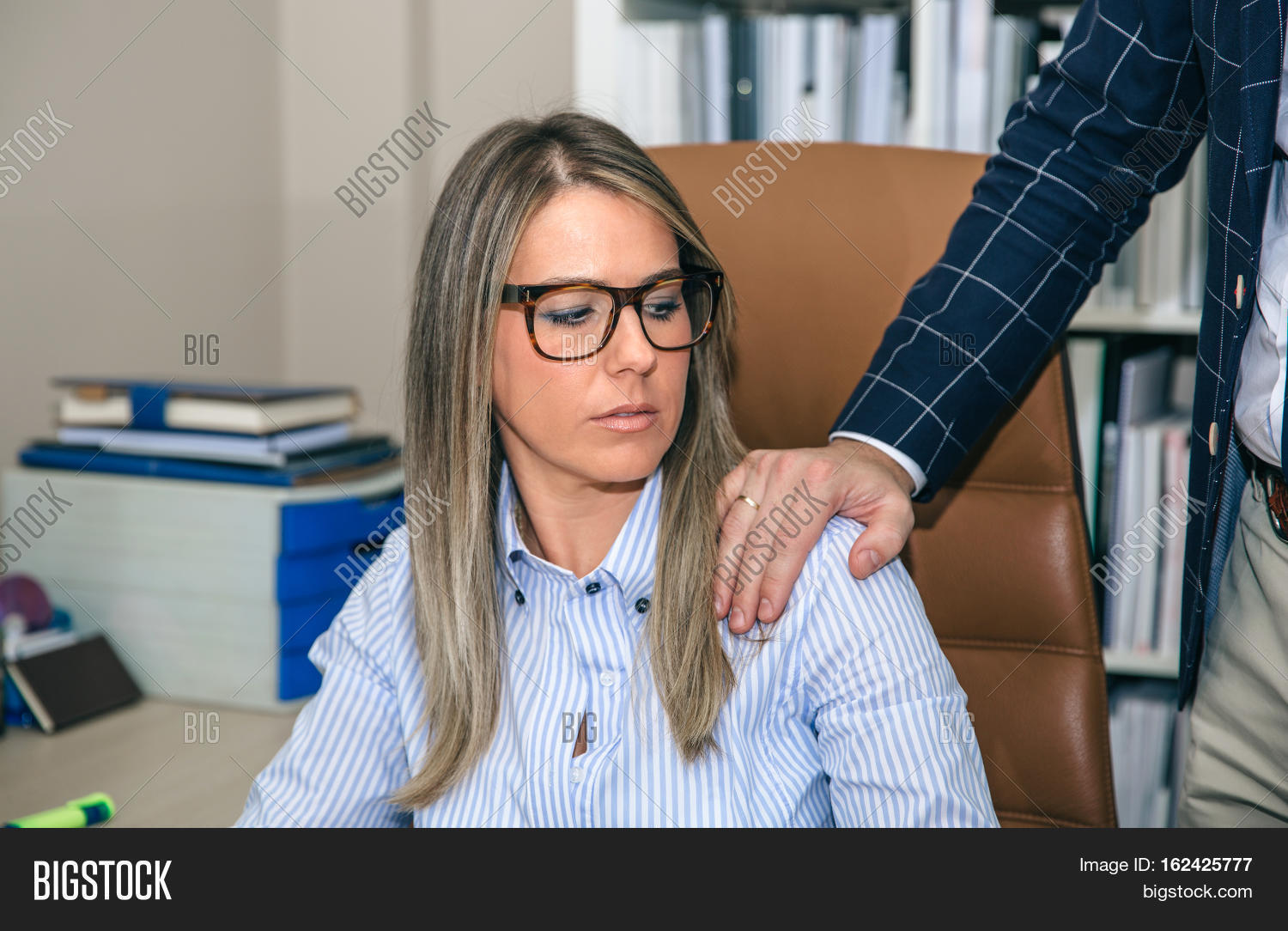 Boss Putting Hand Over Image & Photo (Free Trial) | Bigstock